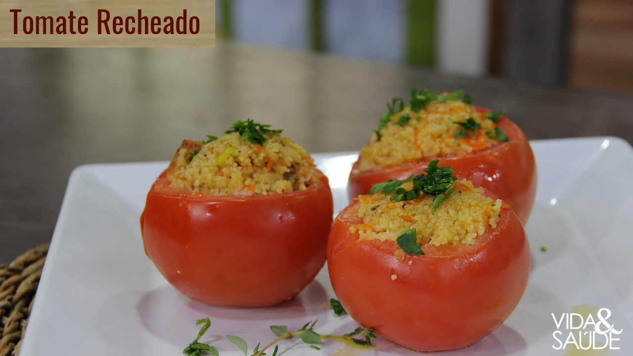 Receita: Tomate Recheado - Rede Novo Tempo de Comunicação
