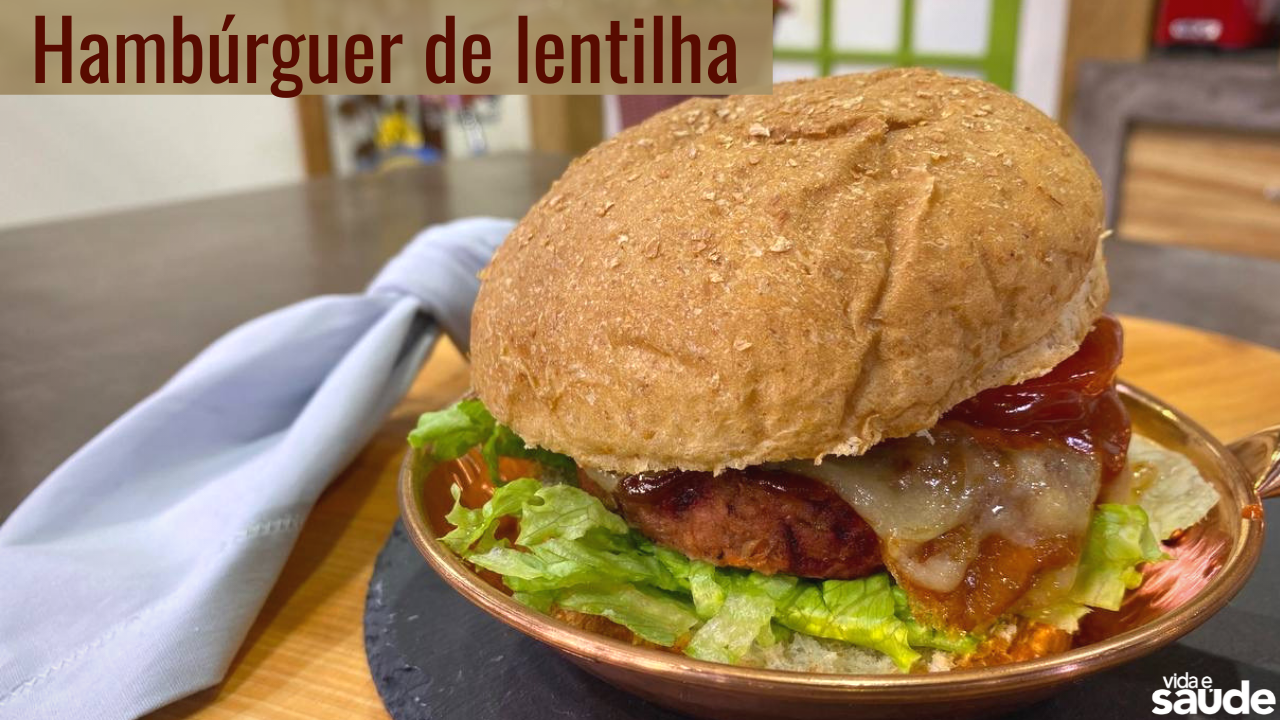 Receita: Hambúrguer de Lentilha - Rede Novo Tempo de Comunicação