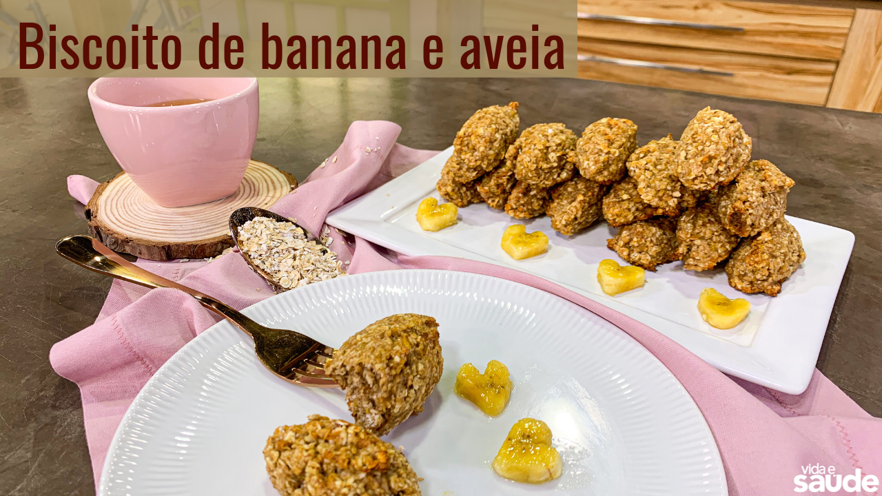 Receita: Biscoito de Banana e Aveia - Rede Novo Tempo de Comunicação