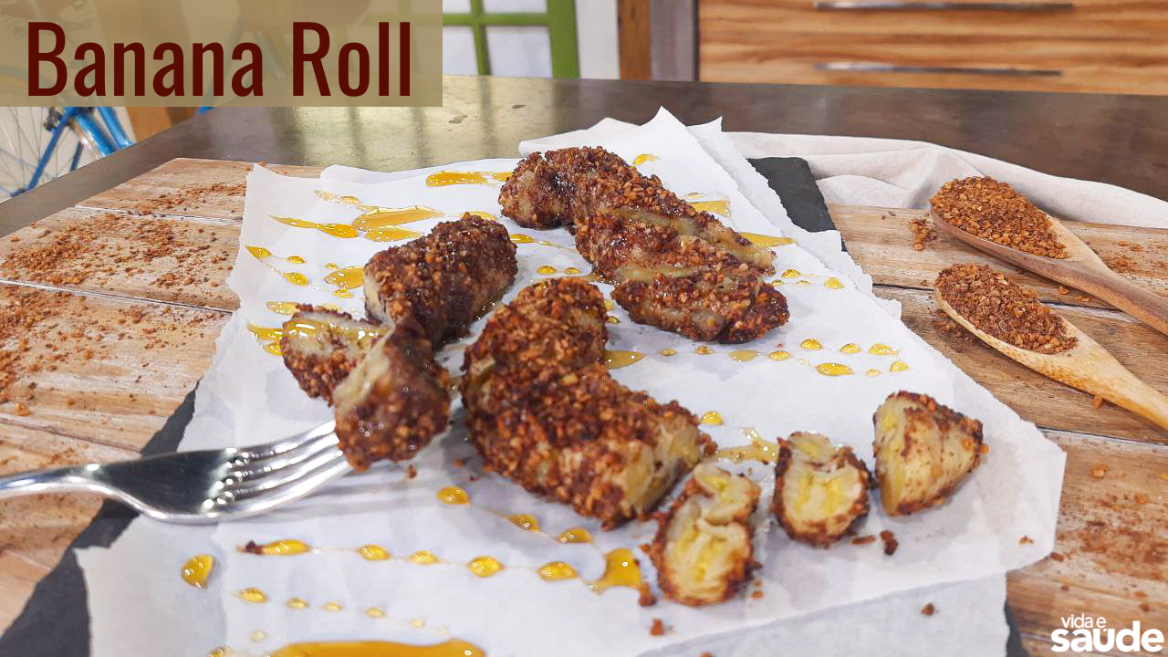 Receita: Banana Roll - Rede Novo Tempo de Comunicação