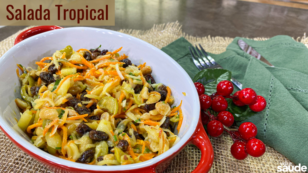 Receita: Salada Tropical - Rede Novo Tempo de Comunicação