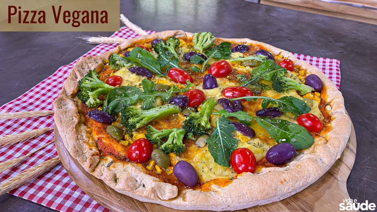 Receita: Pizza Vegana - Rede Novo Tempo de Comunicação