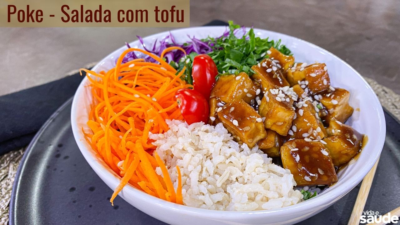 Receita: Poke - Salada com Tofu - Rede Novo Tempo de Comunicação