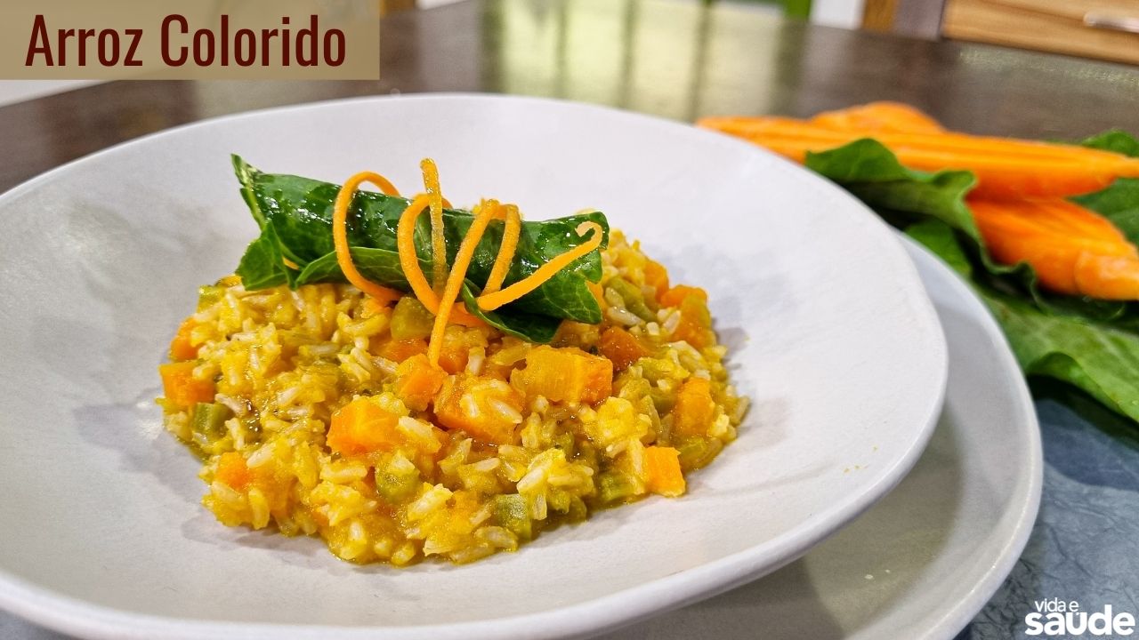 Receita: Arroz Colorido - Rede Novo Tempo de Comunicação