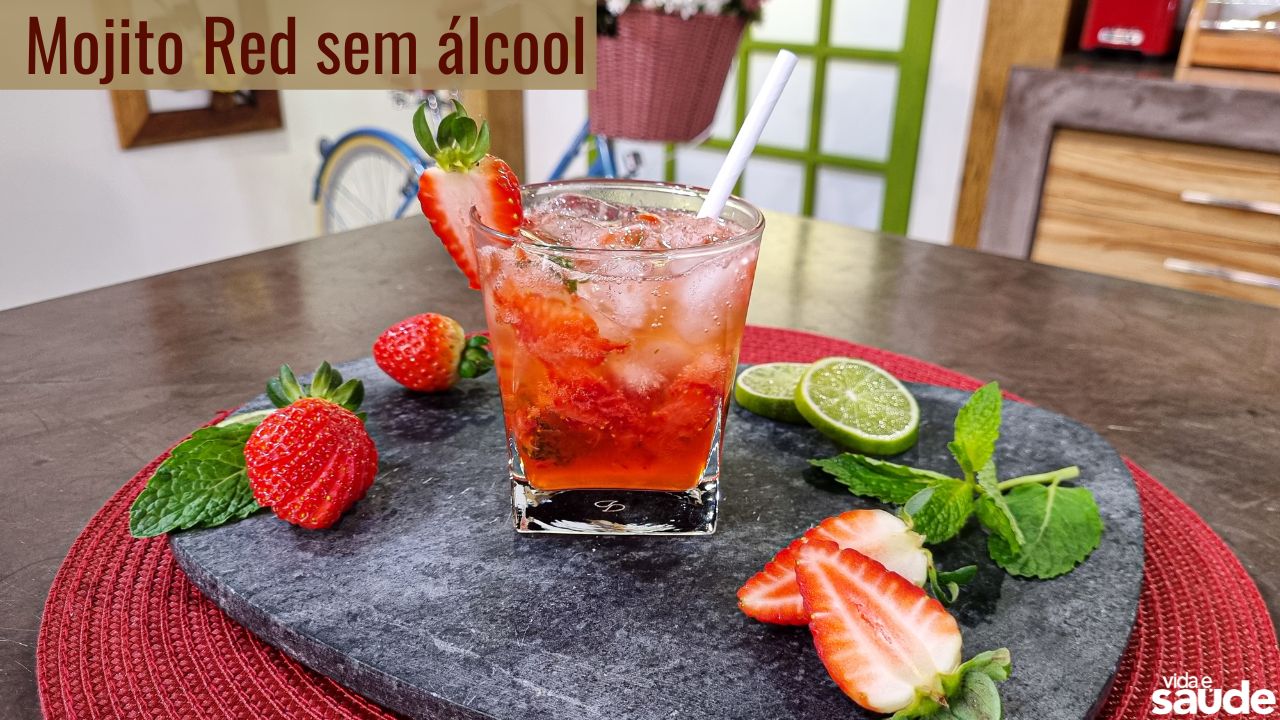 Receita: Mojito Red sem álcool - Rede Novo Tempo de Comunicação