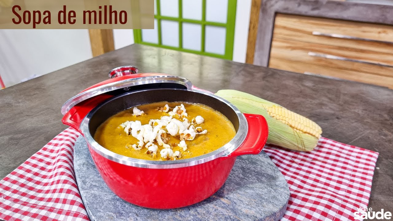 Receita: Sopa de milho - Rede Novo Tempo de Comunicação