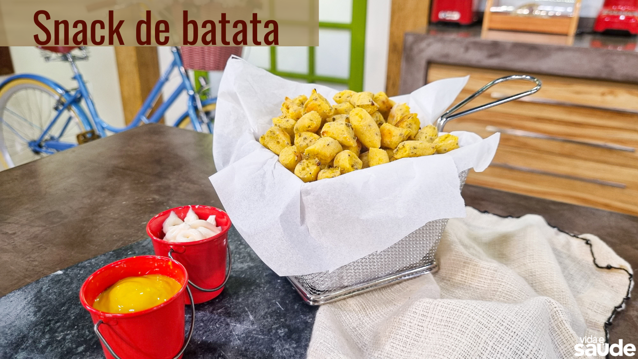 Receita: Snack de batata - Rede Novo Tempo de Comunicação