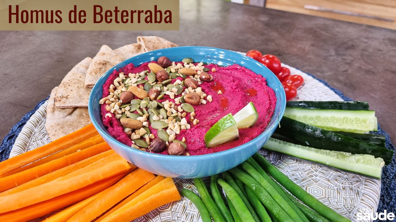 Rceita: Homus de beterraba - Rede Novo Tempo de Comunicação