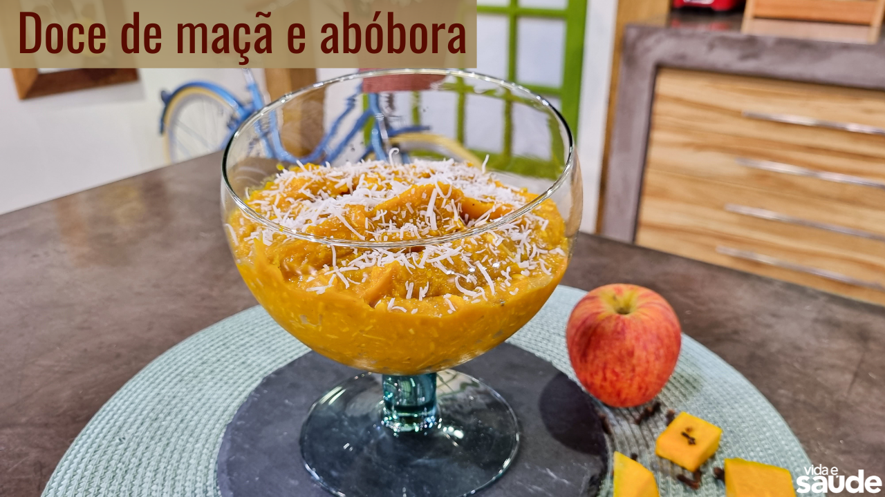 Receita: Doce de maçã e abóbora - Rede Novo Tempo de Comunicação