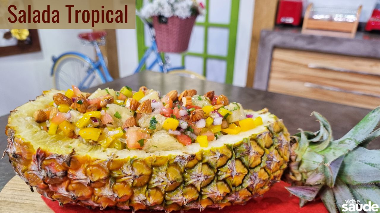Receita: Salada tropical - Rede Novo Tempo de Comunicação