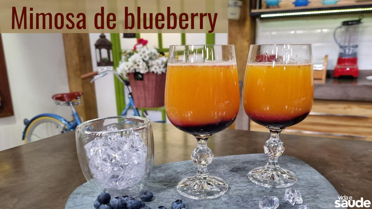 Receita: Mimosa de blueberry - Rede Novo Tempo de Comunicação