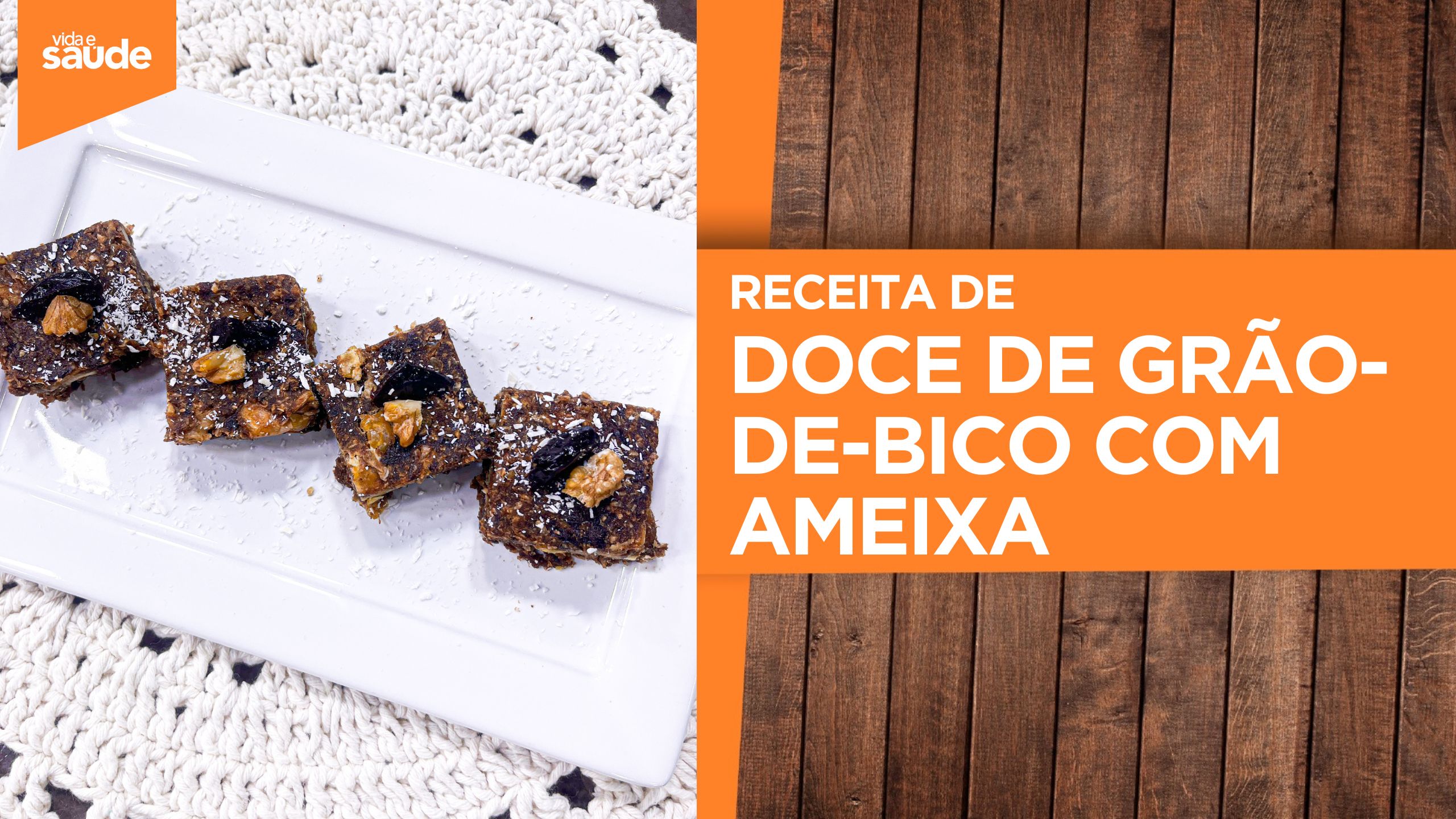 Receita: Doce de grão-de-bico com ameixa - Rede Novo Tempo de Comunicação